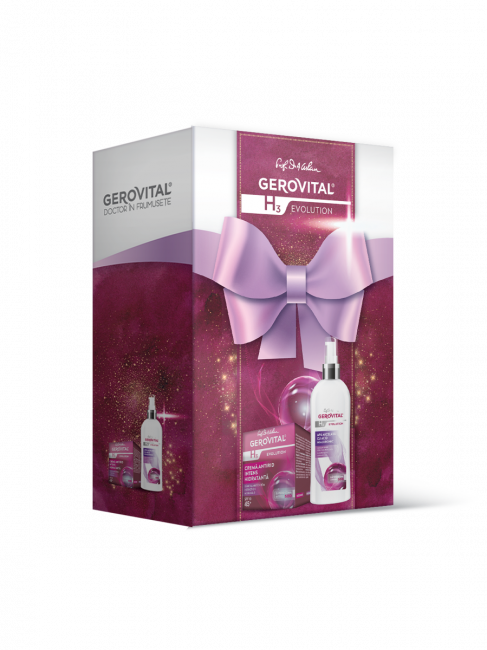 Gift Pack Gerovital H3 Evolution: Anti-Wrinkle Cream SPF 10 and ...
