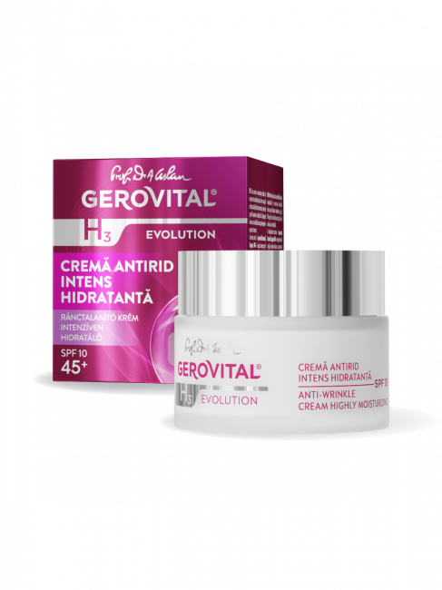 Gift Pack Gerovital H3 Evolution: Anti-Wrinkle Cream SPF 10 and ...